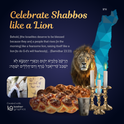 Shabbos Cards Customizable Graphics